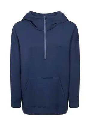 Max Mara Scuba Hoodie - Blu