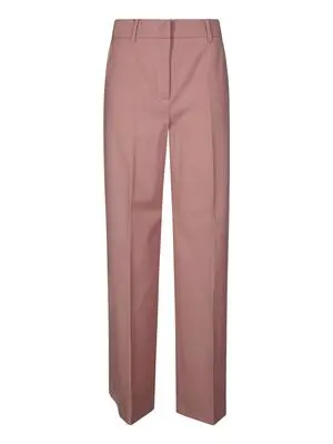 Max Mara Stretch Wool Trousers - Rosa