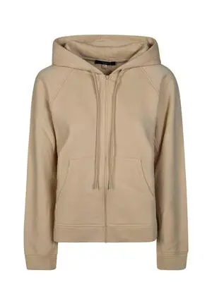 MAX MARA MAX MARA WEEKEND Zip-Up Cotton Blend Hoodie