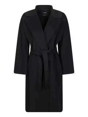 MAX MARA Max Mara Weekend Double Cloth Belted Coat