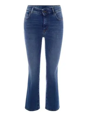 Max Mara Draped Jeans - Blu