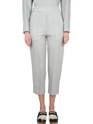 ALYSI High Waist Cropped Trousers - Multicolour