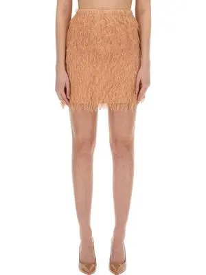 ALYSI Frizzy Mini Skirt - Multicolour