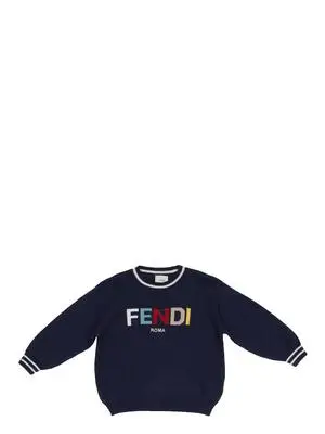 Fendi Roma Wool Jumper - Multicolour