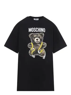 Moschino Teddy Bear Graphic T-shirt - Black