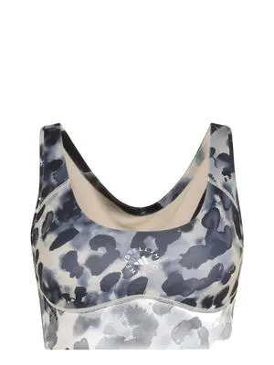 Adidas By Stella McCartney Sporty Tprint Bra Mini Design - Wnlblck