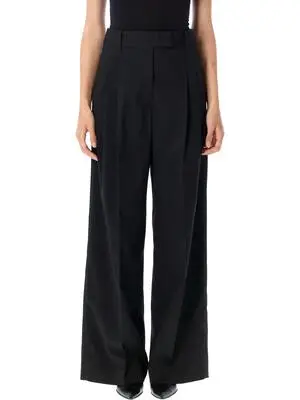 BY MALENE BIRGER Cymbaria High-waist Trousers - Black