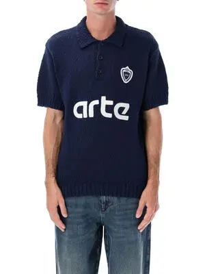 ARTE ANTWERP Arte Antwerp Athletic Knit Polo - Size L