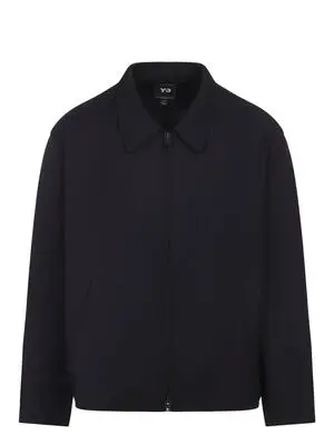 Y3 Refined Wool-blend Jacket - Black