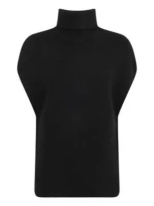 TOTEME Double-knit Caplet - Black