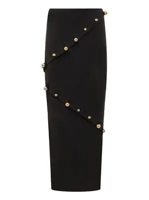 AWAKE MODE AWAKE MODE Button Detailed Mini Skirt