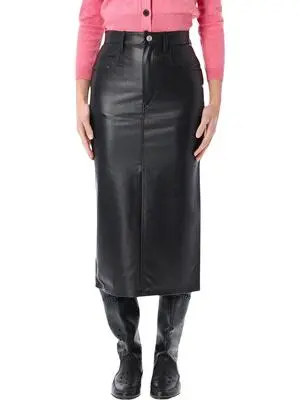 MARANT ETOILE MARANT ETOILE Faux Leather Pencil Skirt