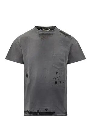 GALLERY DEPT. Distressed Pocket T-shirt - Black