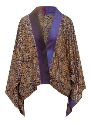 Momoni Dine Mini Jacket - Caramello/oro/viola