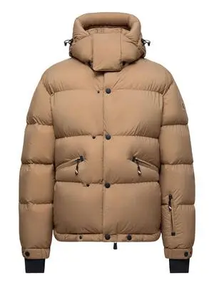 Moncler Waterproof High-performance Hooded Jacket - Brown