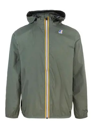 K-WAY Compact Waterproof Coat - Green Blackish