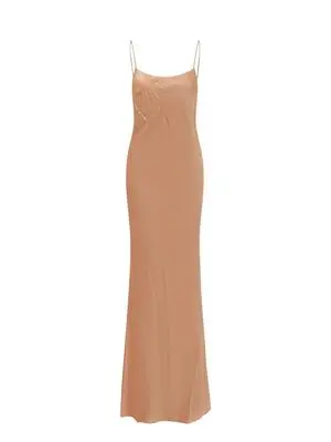Andamane Striped Mini Suit - Peach