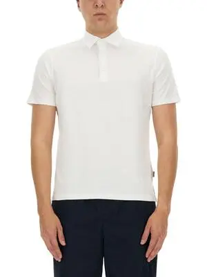 Aspesi Classic Cotton Polo - White