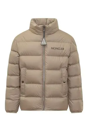 Moncler Padded Down Jacket - Beige