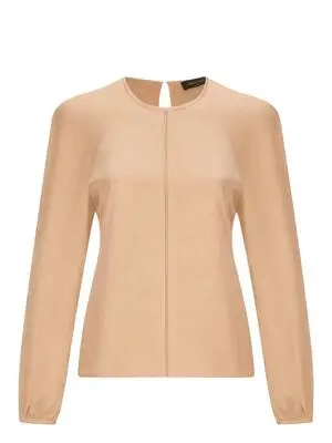 Fabiana Filippi Viscose Blend Top - Beige