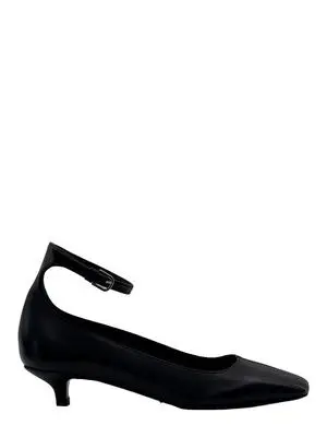 TOTEME Mini Ankle Pumps - Black