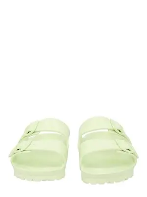 BIRKENSTOCK BIRKENSTOCK Suede Clog Mule Green