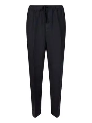 Altea Mattia Linen Trousers - Blu