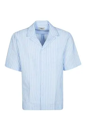 Altea Mini Seersucker Button-up Shirt - Azzurro