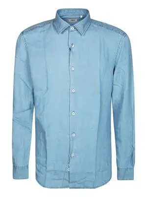 Altea Mini Button-up Shirt For Summer 2025 - Azzurro
