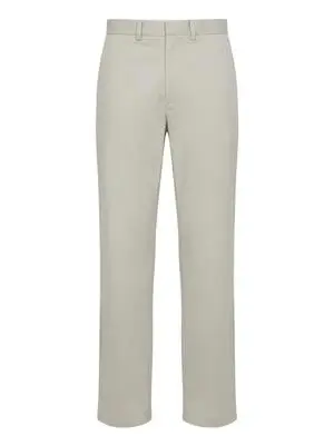 RIER Riere Lightweight Cotton Mini Trousers - Light Grey Suit