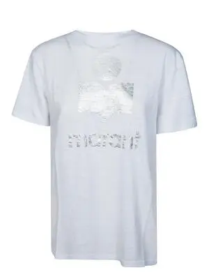 ISABEL MARANT ÉTOILE ETOILE ISABEL MARANT Metallic Logo T-Shirt