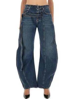 JEAN PAUL GAULTIER JEAN PAUL GAULTIER The Strap Jeans Denim
