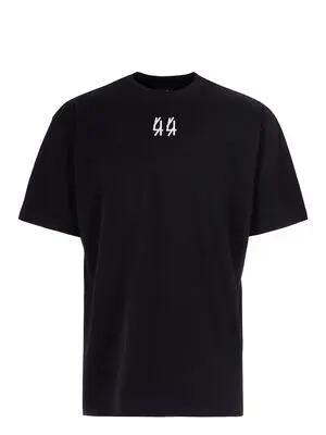 44 LABEL GROUP Mini Graphic Tee For - Black + Centipede Sapphire