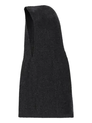 ALYSI ALYSI Merino Wool Hooded Knit Vest