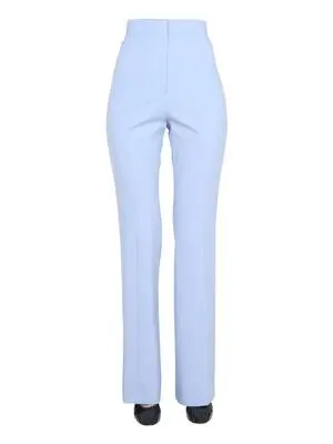 PATOU Wool Blend Tailored Trousers - Azure