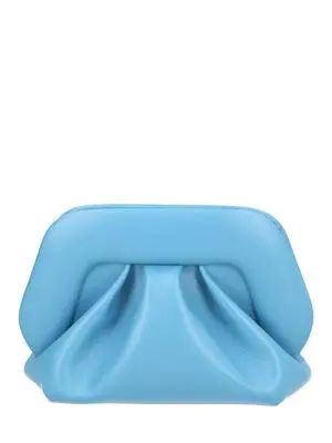 THEMOIRE Structured Clutch Bag - Azure