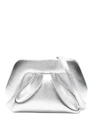 THEMOIRE Mini Leather Bag - Silver