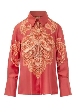 Momoni Printed Shirt - Aragosta
