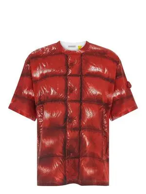 Moncler Genius Short Sleeve T-shirt - Red
