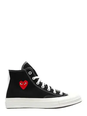 CONVERSE X COMME DES GARONS PLAY High Top Sneakers - Black
