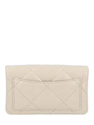 Tory Burch Kira Diamond Quilt Crossbody - Beige
