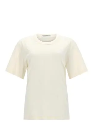 LEMAIRE Cotton Crewneck T-shirt - Ivory