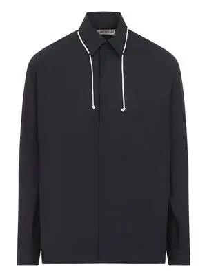 MORDECAI Classic Cord Shirt For Ss26 Collection - Black