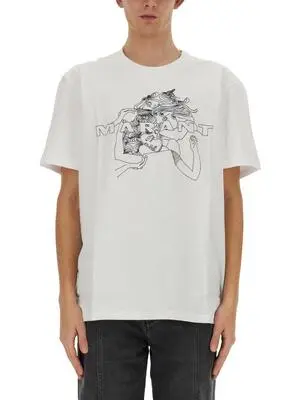 MARANT Classic Fit T-shirt - White