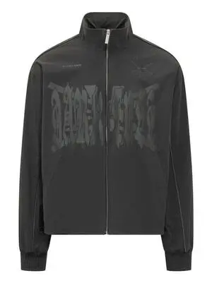 44 LABEL GROUP Essentials Zip Neck Jacket - Black