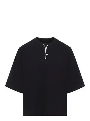 MORDECAI Cord Band T-shirt - Black