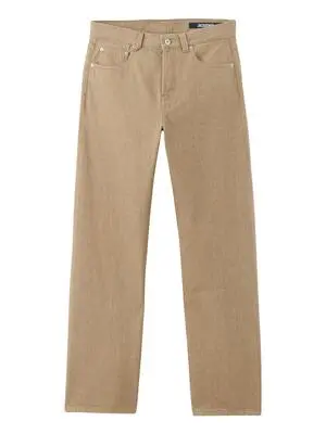 Jacquemus Straight Fit Mid-rise Jeans - Beige