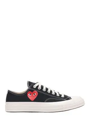 CONVERSE X COMME DES GARONS PLAY Chuck 70 Ox Sneakers - Black