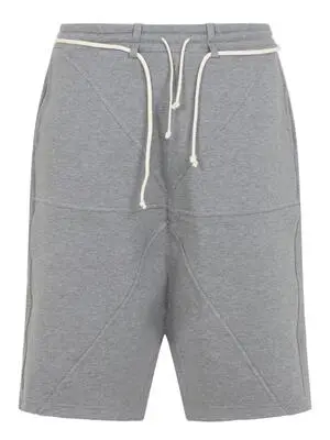 MORDECAI Mini Fleece Jogger Shorts - Grey