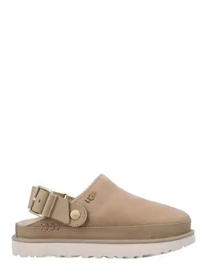 UGG UGG Adjustable Nubuck Leather Comfort Clogs
